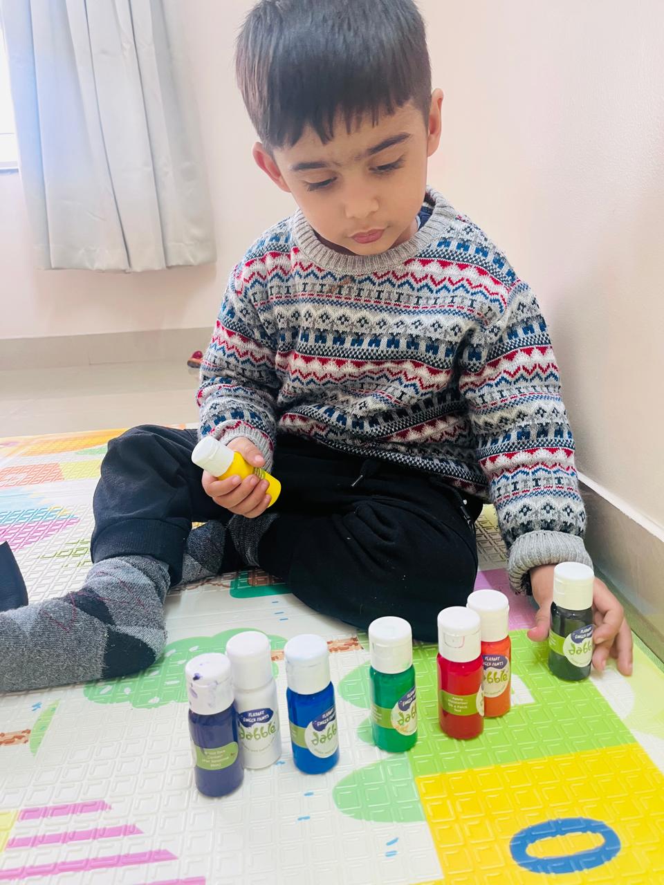 "Learning Colors, Crafting Memories: Our Adventures with Dabble Paints ...
