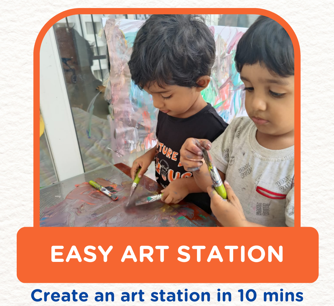 How to introduce Art to my little one – Dabble PlayArt