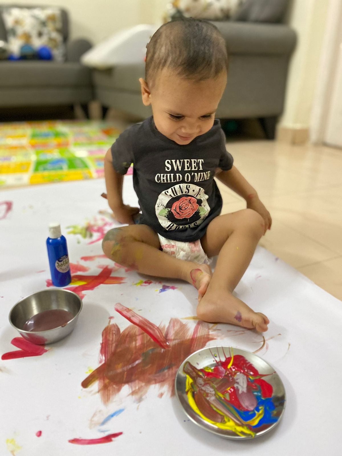 Dabble art for my toddler – Dabble PlayArt