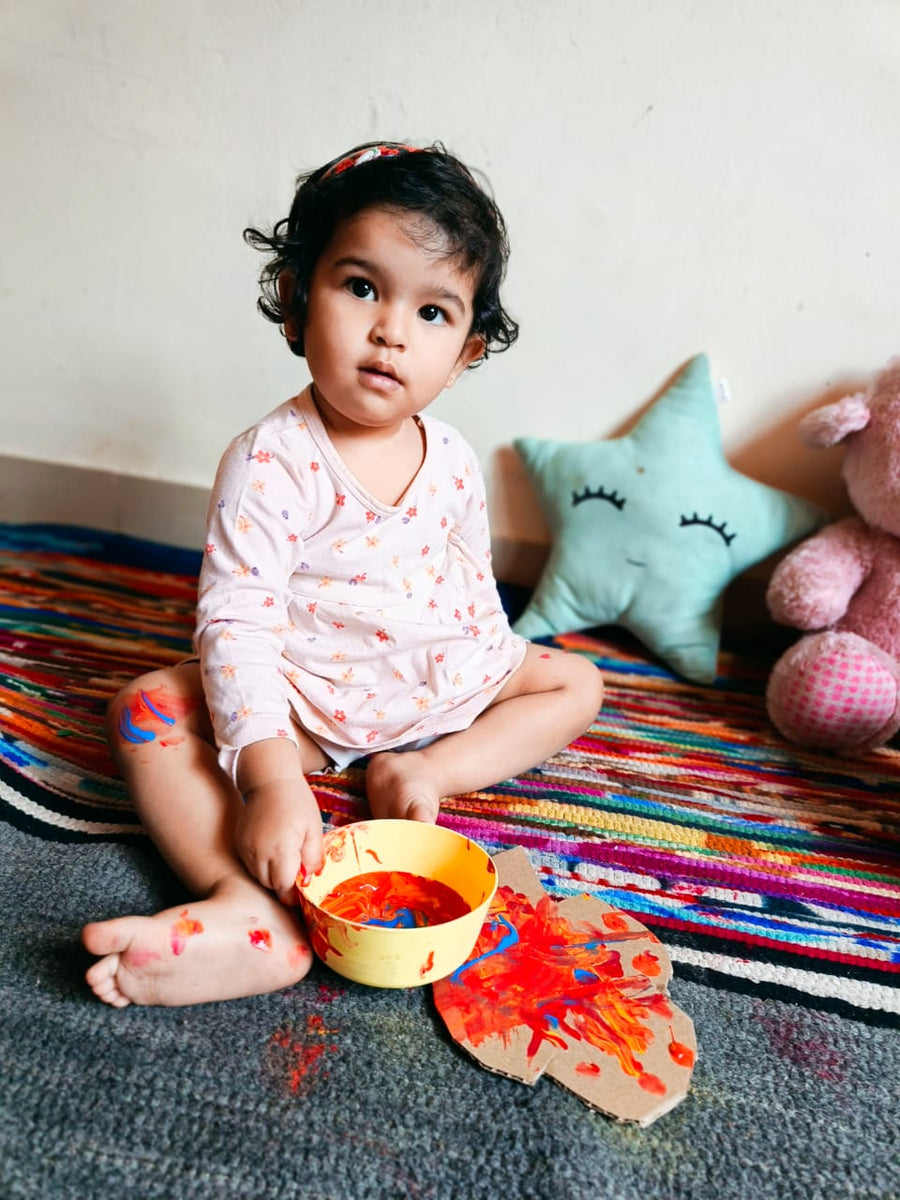 Finger Painting Is Fun!!!! – Dabble PlayArt