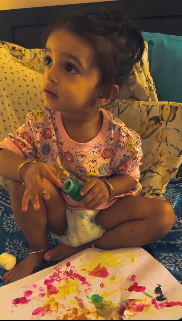 "Morning Calm and Creativity: How Dabble Finger Painting Became Our Da ...