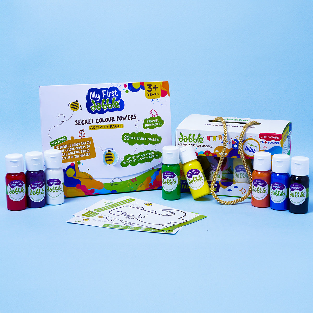 Dabble Colouring Pages – Dabble PlayArt