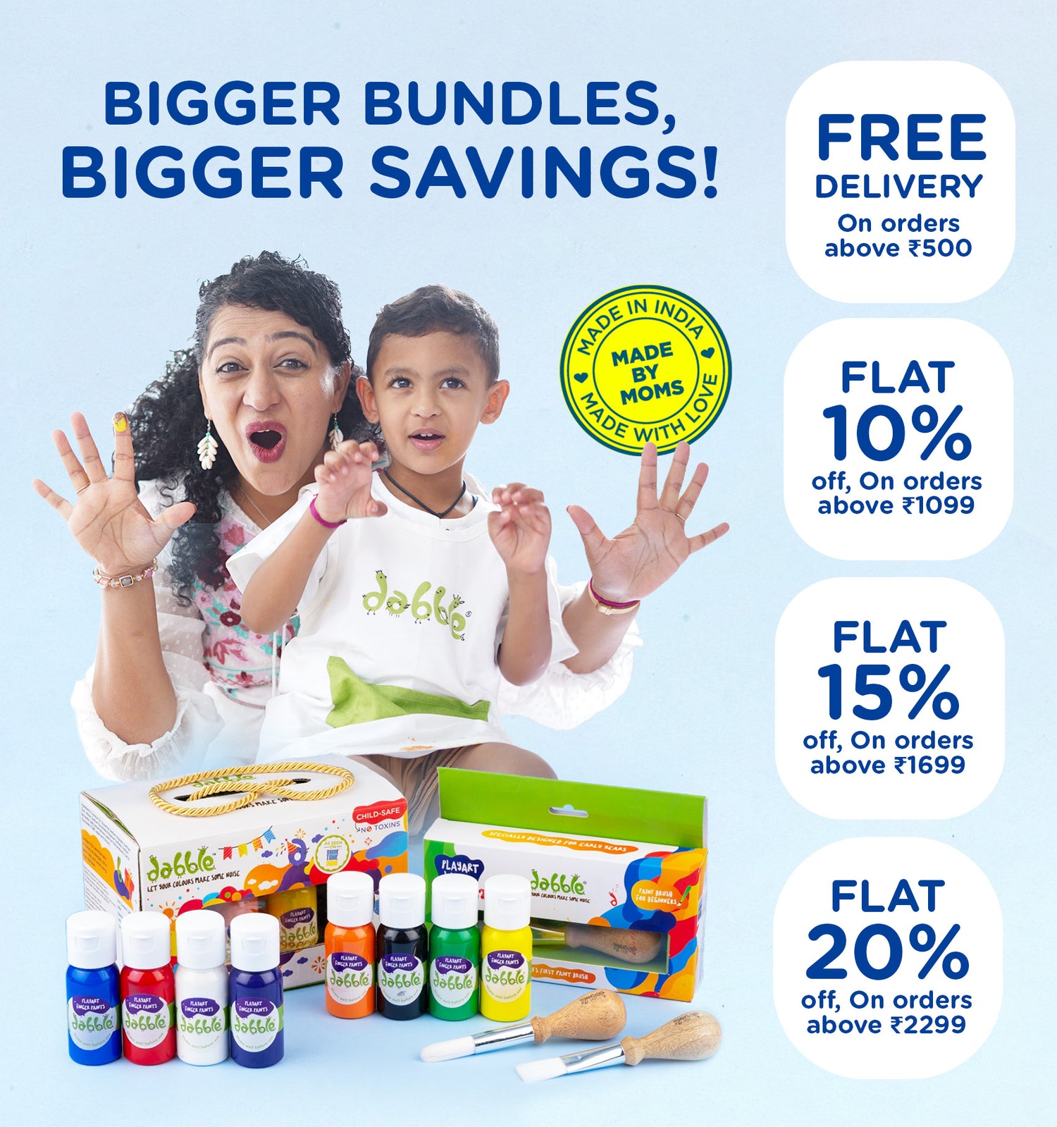 Art and Craft for Kids - Safe & Natural Products | Dabble Playart ...