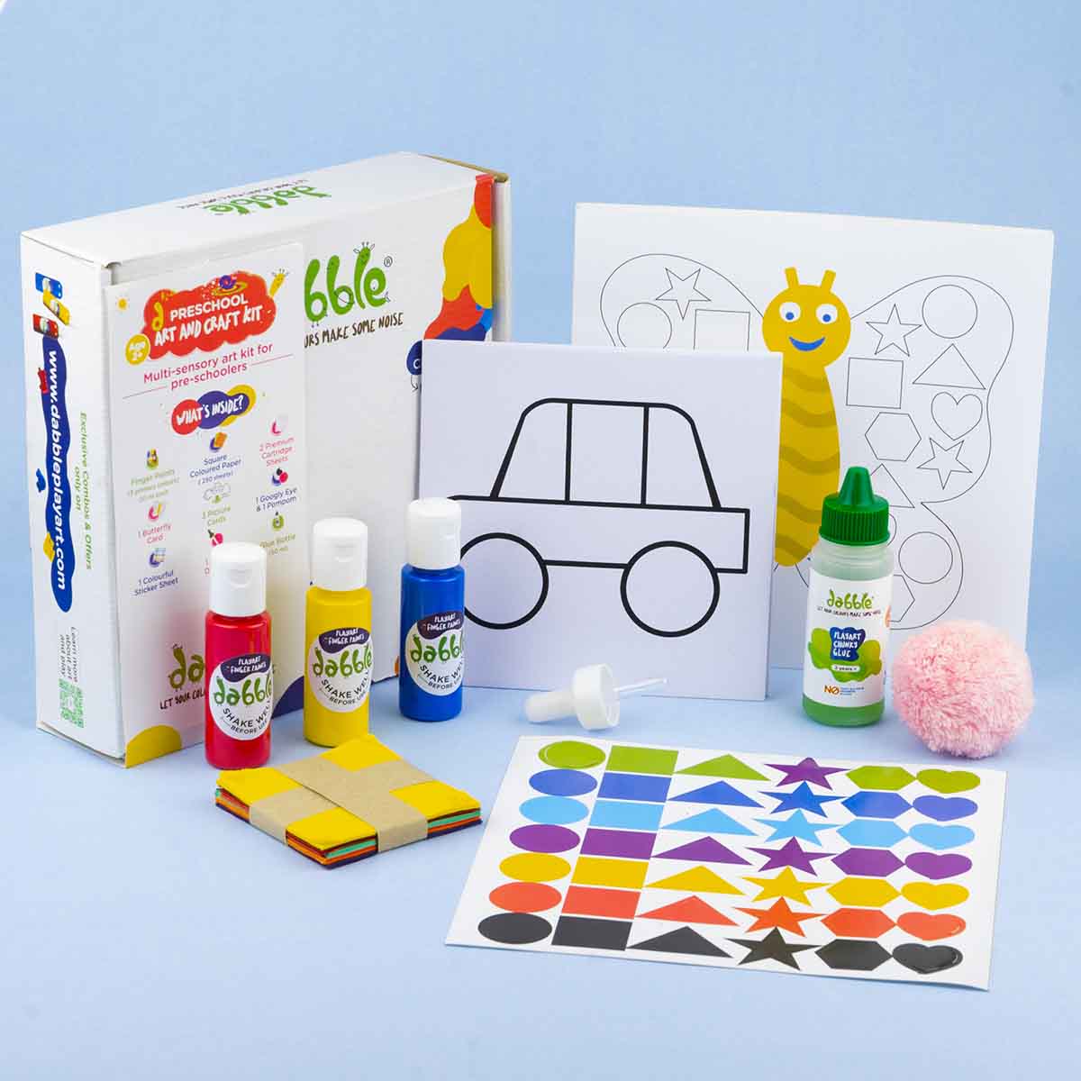 Preschool Art Kit for creative learners | Fun & Safe | Shop Now ...